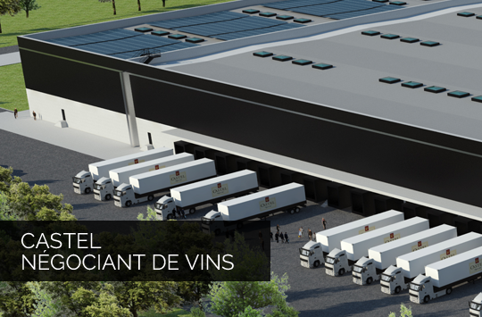 CASTEL Bâtiment Logistique – Axetys
